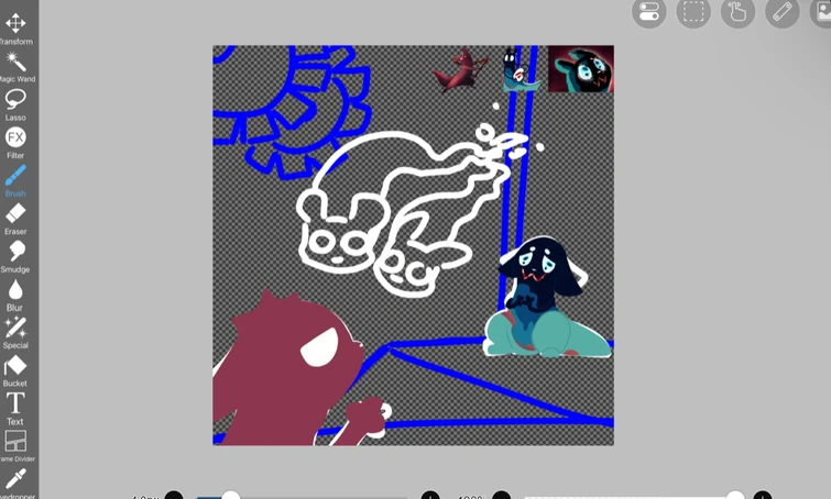 Rainworld Art WIP (Arti and Sofanthiel) | Fandom