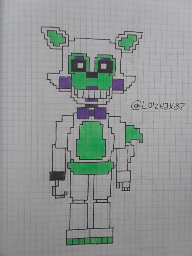 8-Bit Toy Foxy and Fixed Tangle | Fandom