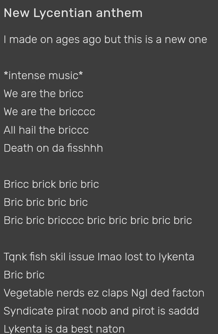 Is lycentia bricc | Fandom