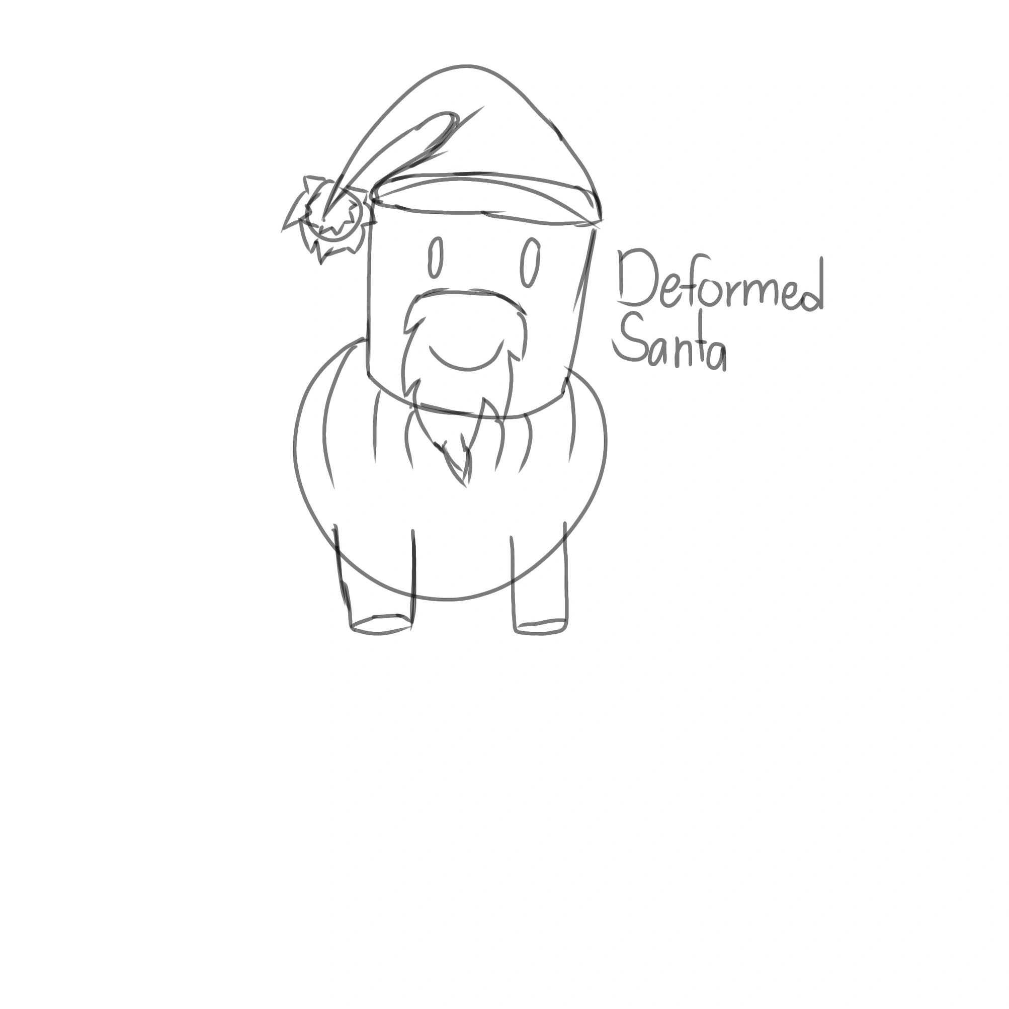 See the w.i.p of deformed Santa | Fandom