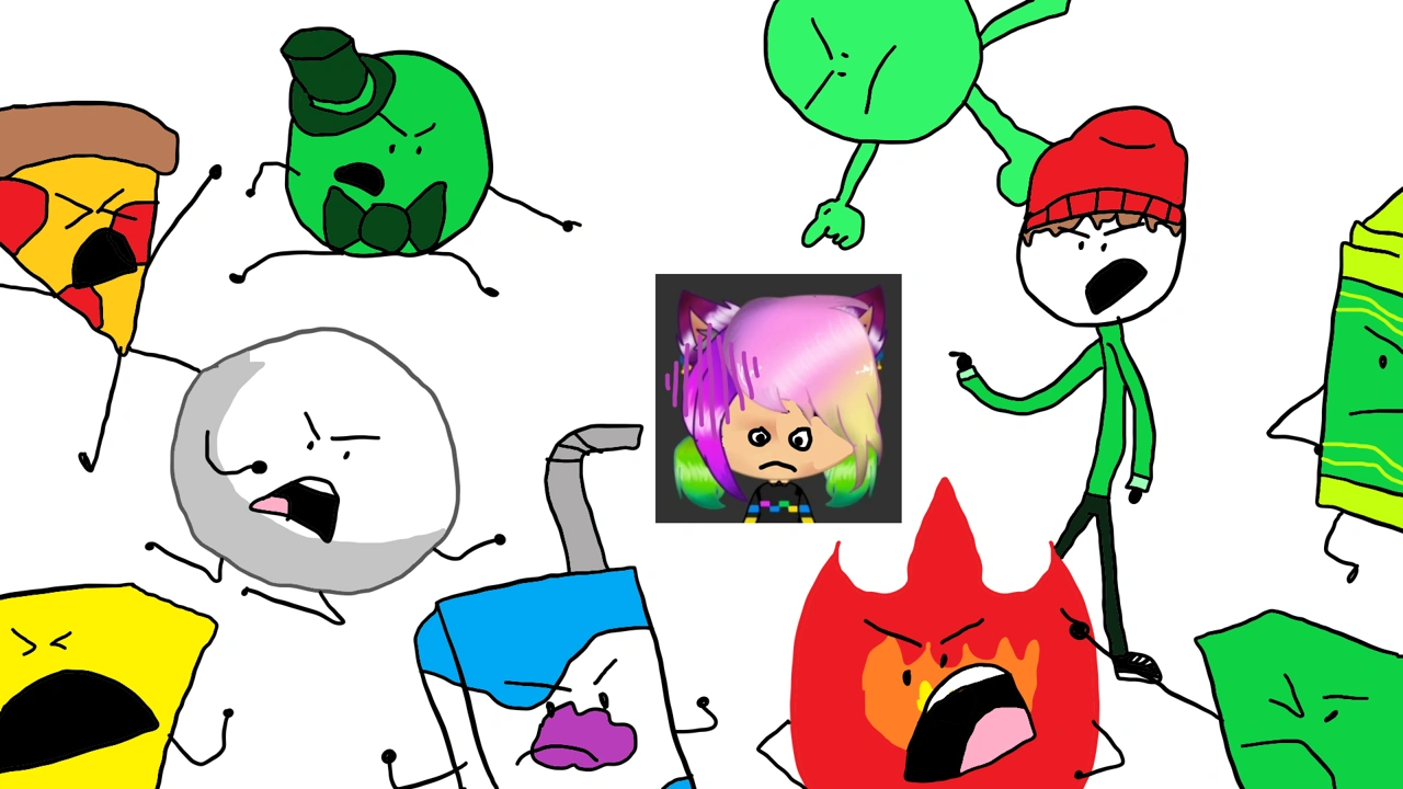 the bfb fans getting mad at neon kitty10 for hating on bfb | Fandom