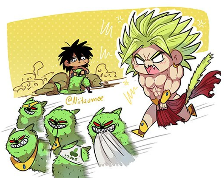 Hello More Cute Art By Niitsumee Broly Edition | Fandom