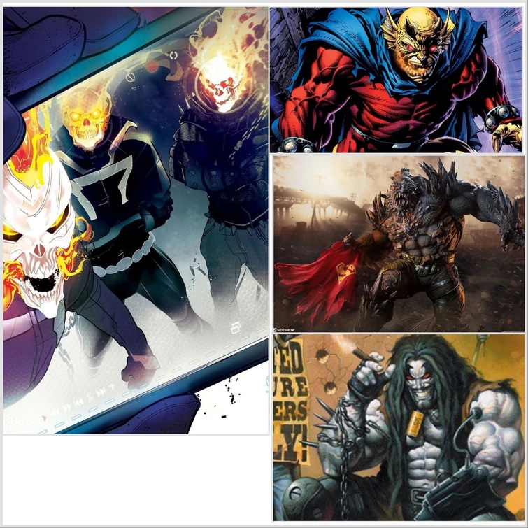 Ghost riders vs 3 dc heavy hitters | Fandom