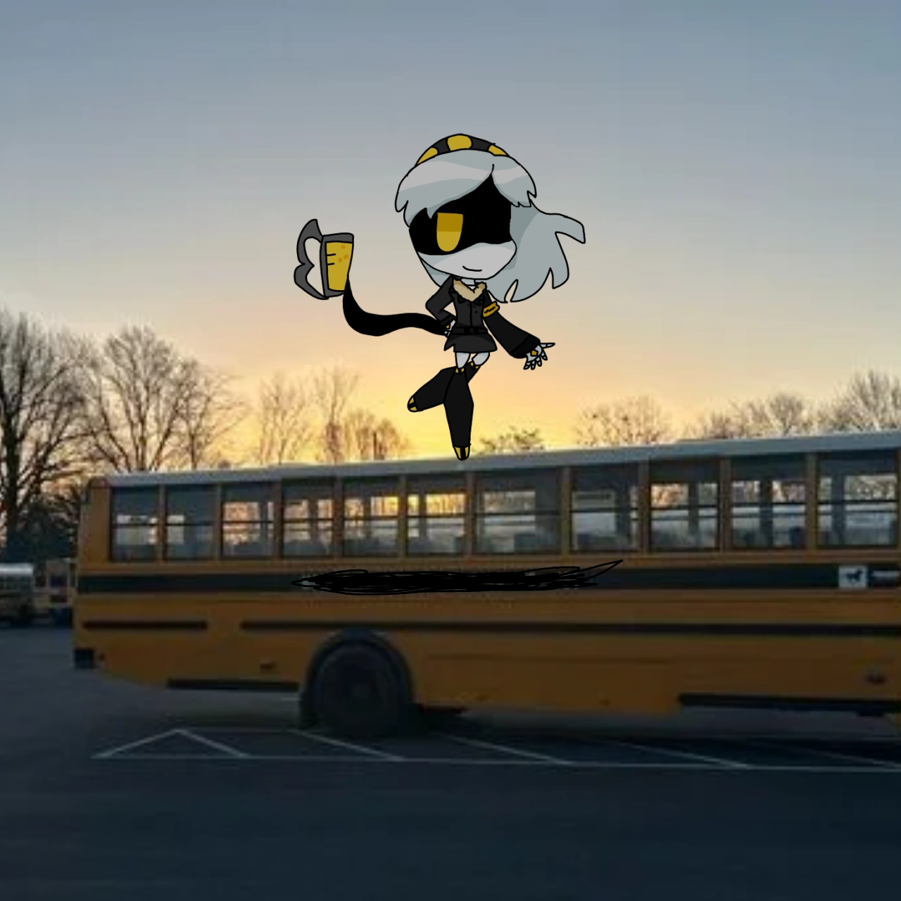 KX if she was in the school bus scene | Fandom