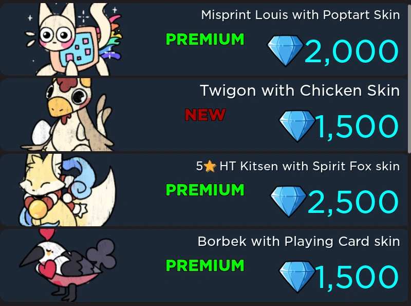 gem shop rotation | Fandom