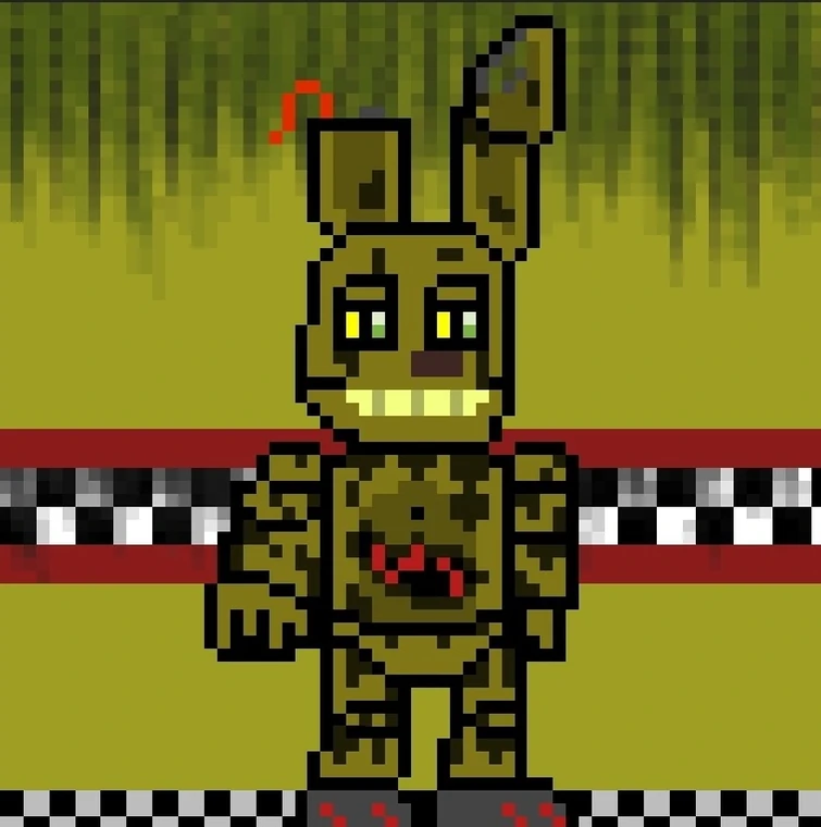 Pixel Springtrap | Fandom