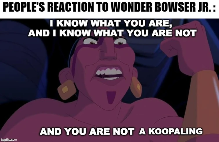 Wonder Bowser jr. meme | Fandom