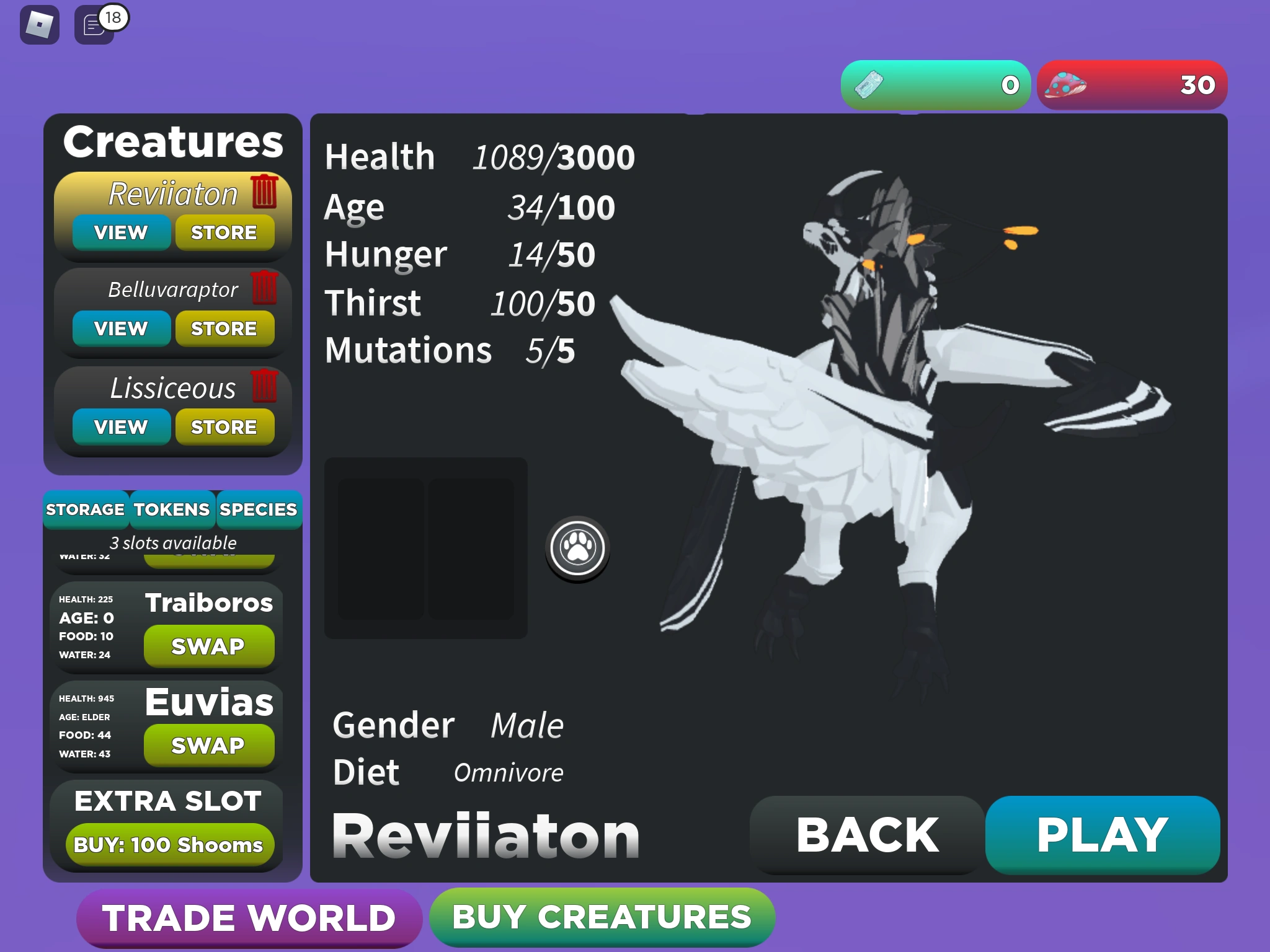 Muts were removed right? Um then y does my creature have some? | Fandom