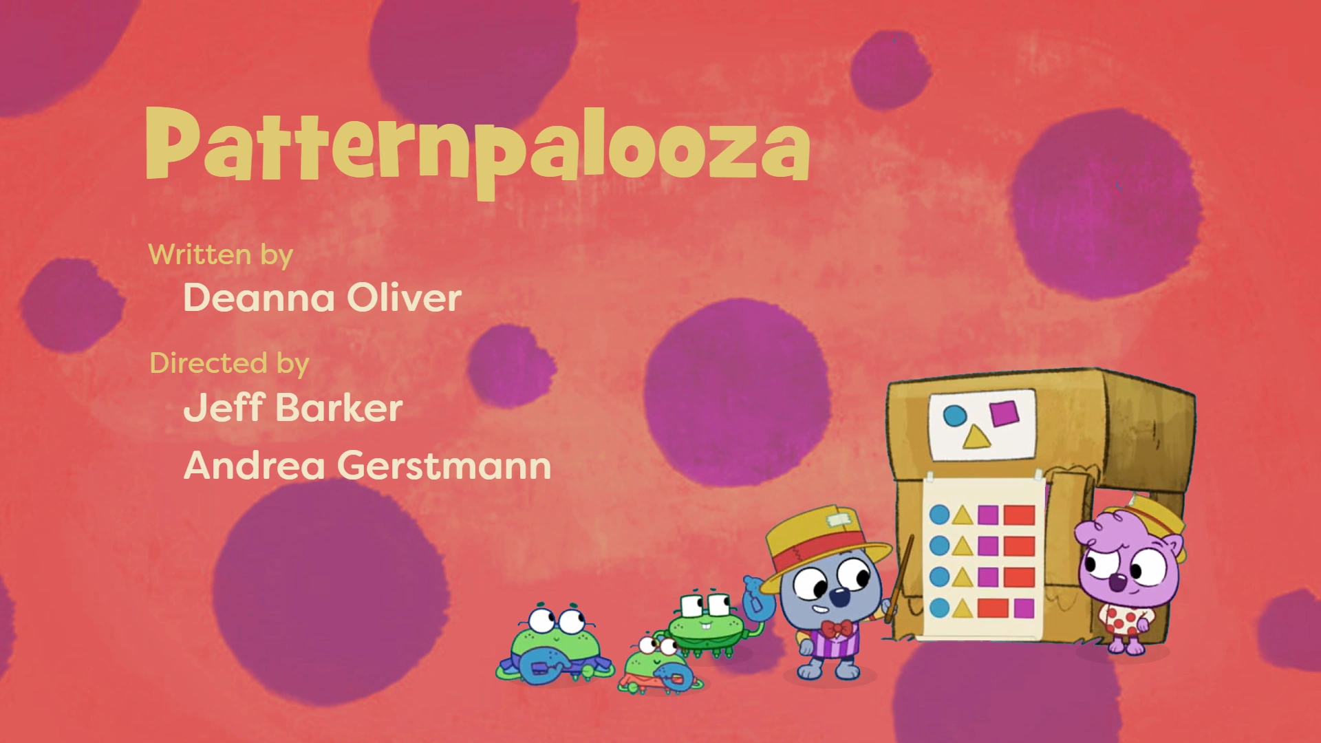 what i thought the patternpalooza titlecard would look like | Fandom