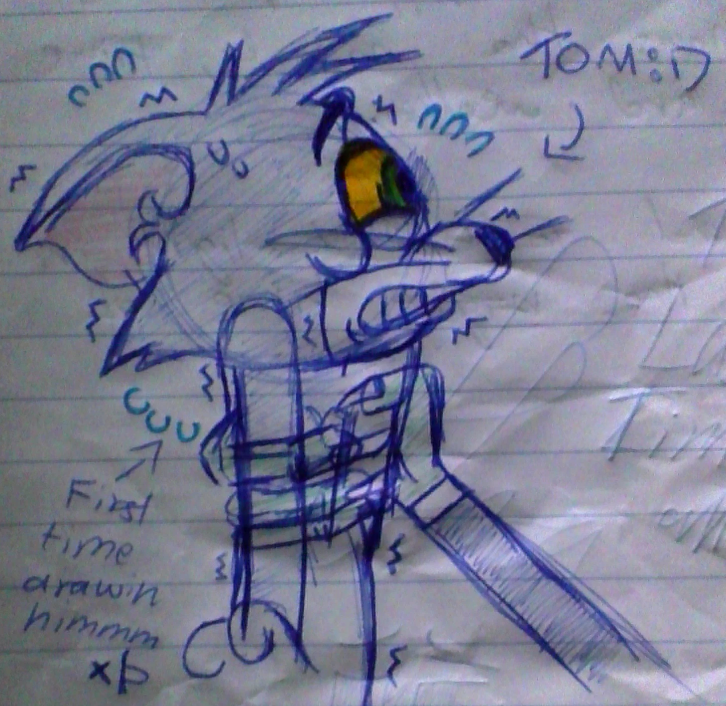 Hi I'm NEW- 1st pot being me GOFI fanart of Tom bro- | Fandom