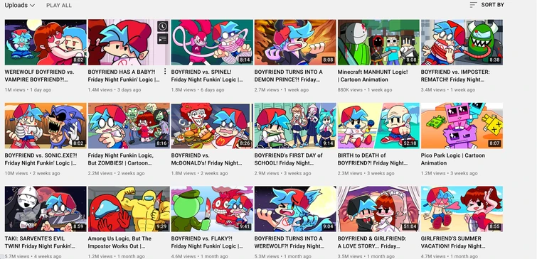 Gametoons needs to stop with the inappropriate thumbnails for fnf logic ...