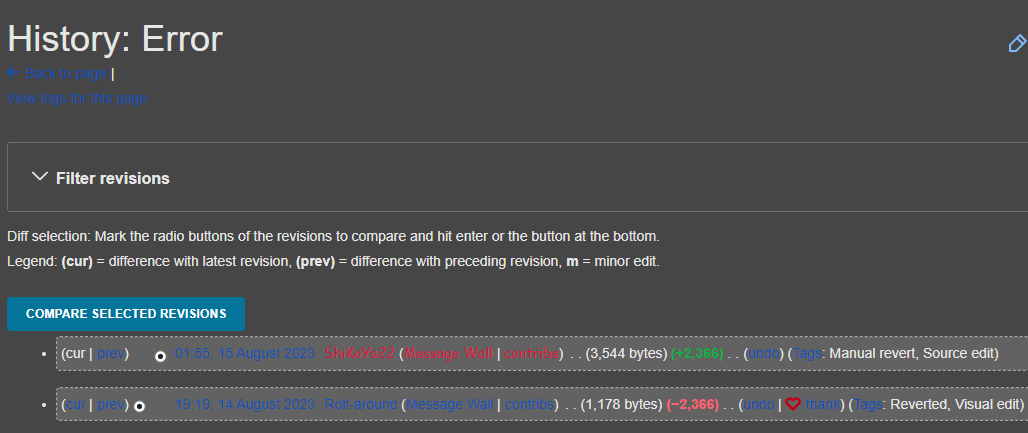 Just had to fix errors page. | Fandom