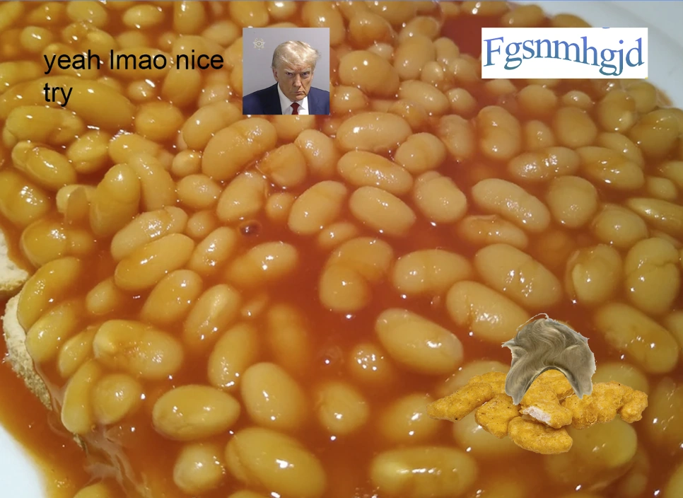 If you comment, I will edit this picture of beans with whatever you say ...