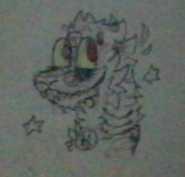 crusty musty picture taken of Eyesore drawing | Fandom