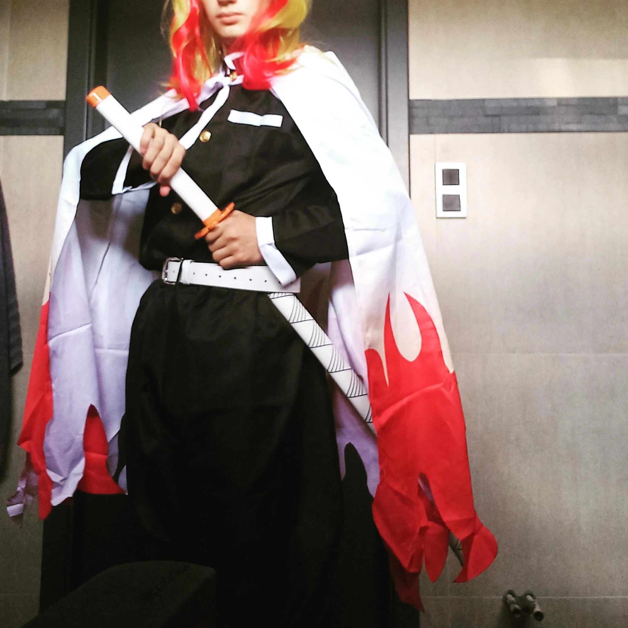 Got my rengoku cosplay yay😆 | Fandom