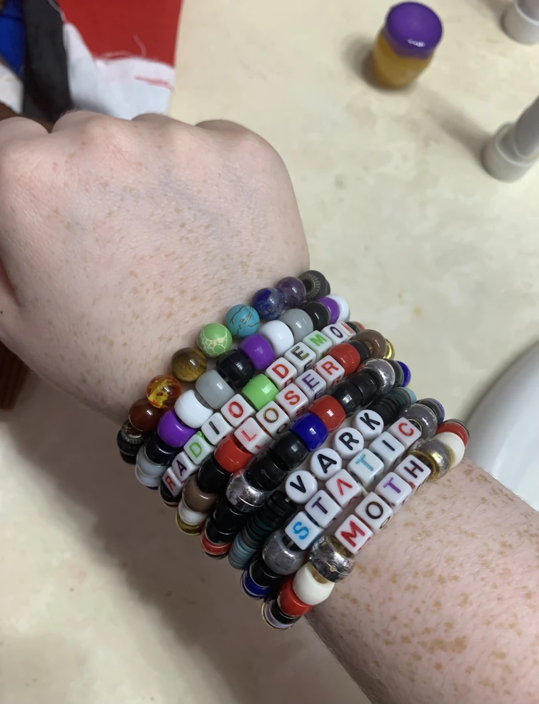 Mmm, bracelets I’ve made/I own :] | Fandom