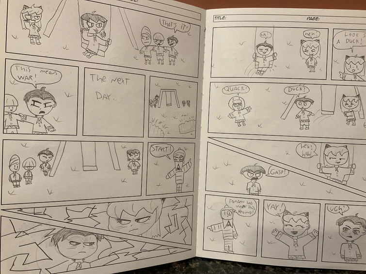 My fan made manga! Part two! | Fandom