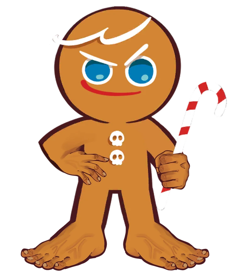 Day 2 of adding humanoid features on gingerbrave until he becomes a ...