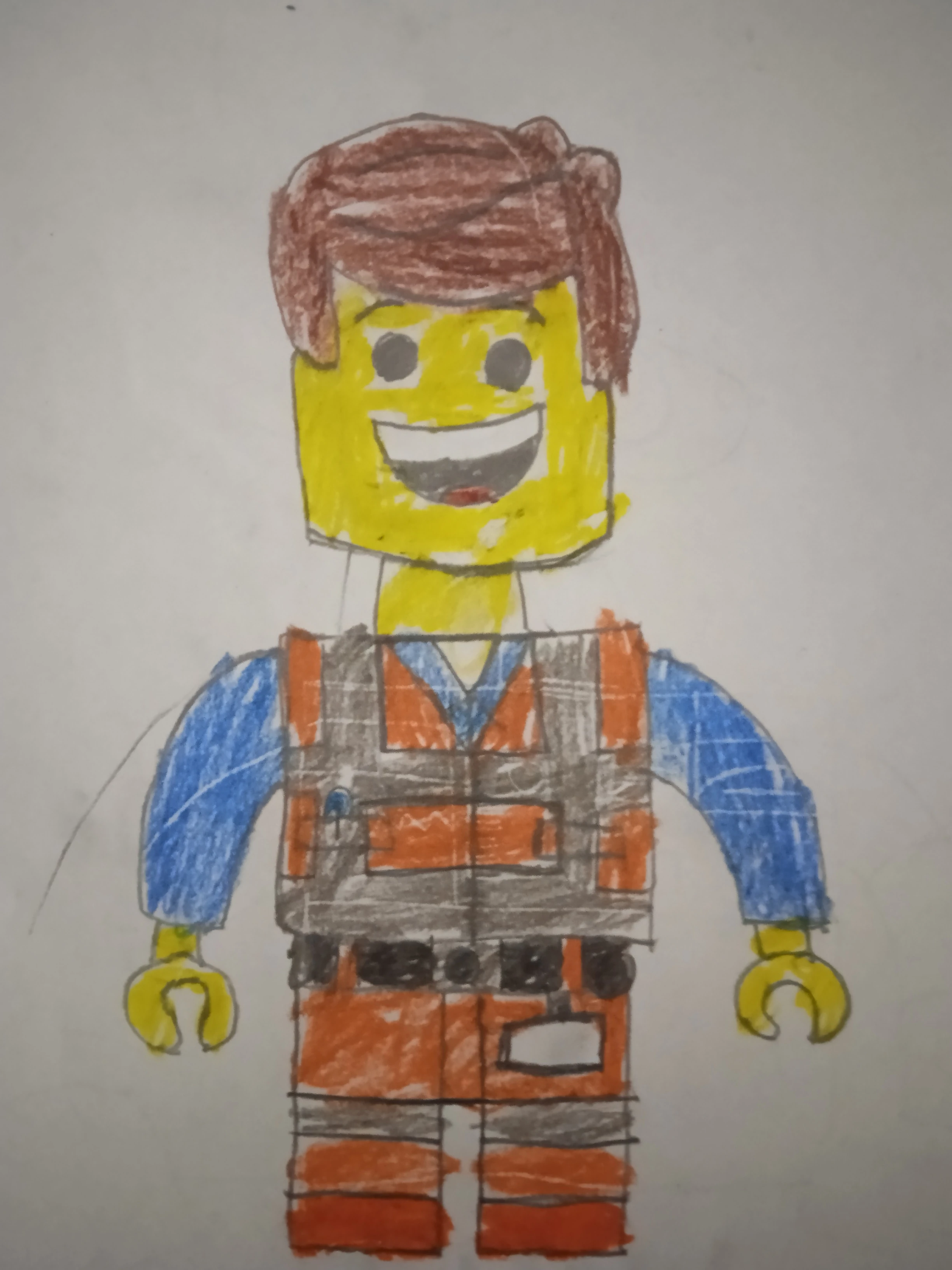 My drawing of Emmet | Fandom