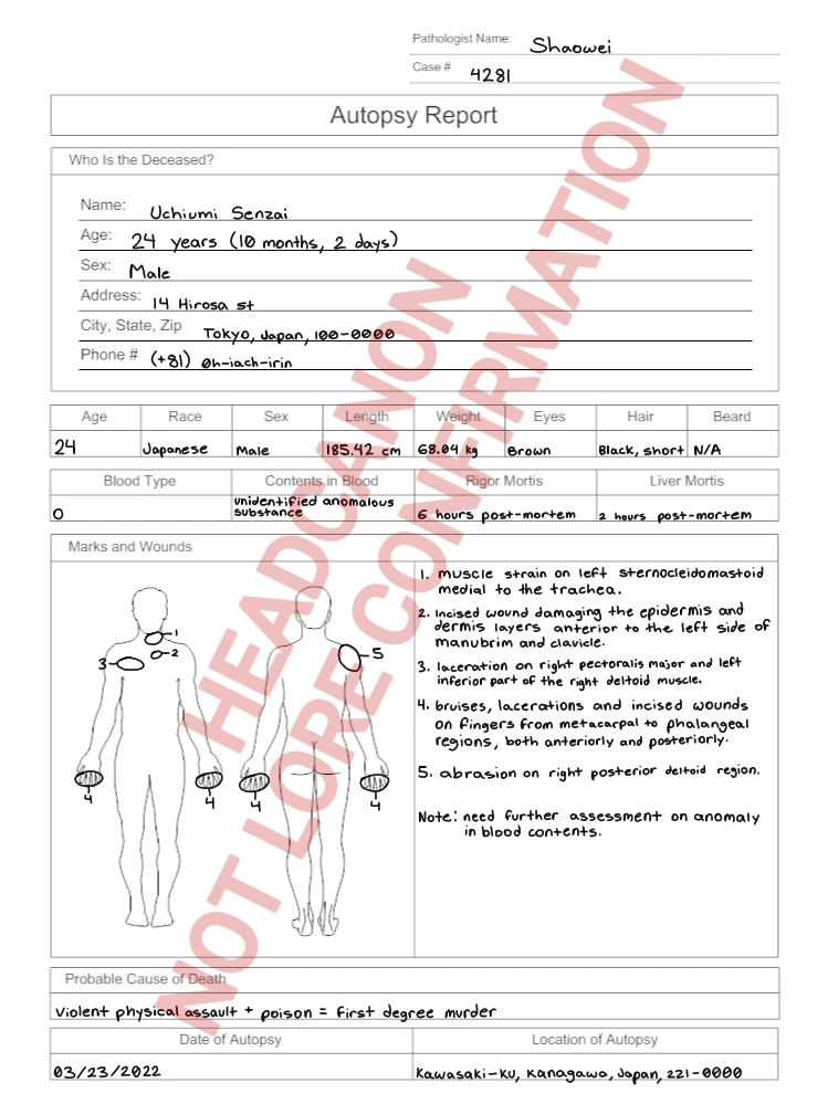 GUYS THIS WAS OLD AUTOSPY REPORT FOR SENZAI | Fandom