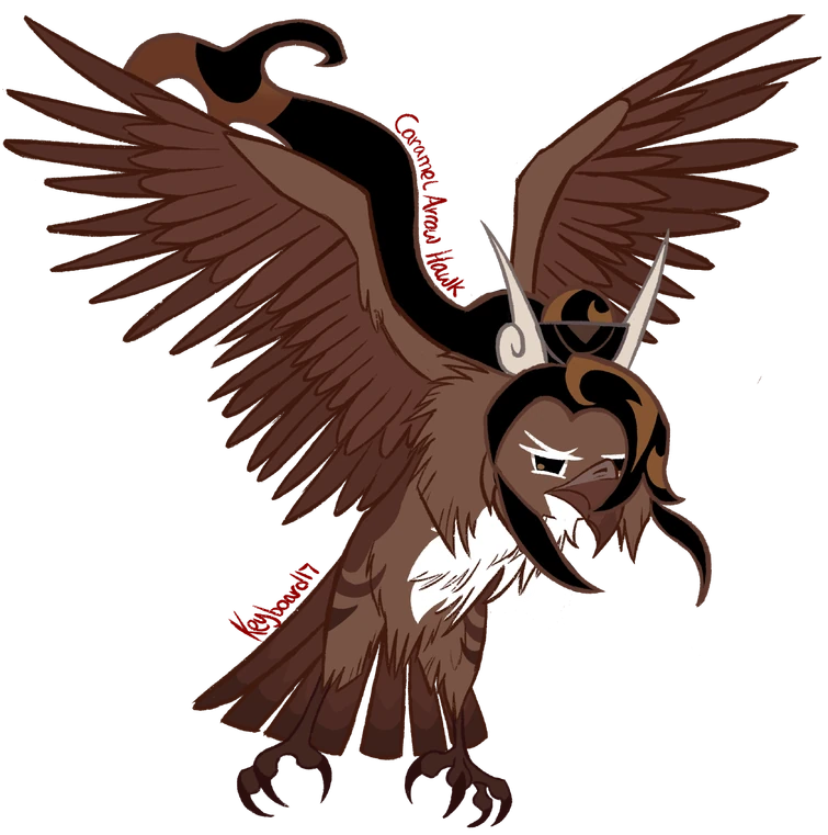 Caramel Arrow Hawk redraw | Fandom