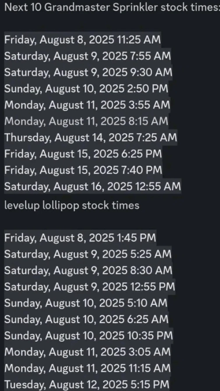 Levelup lollipop will be in stock at 10:35pm | Fandom