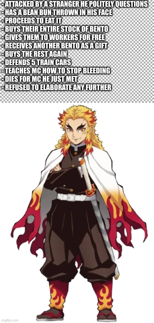 Rengoku in a nutshell | Fandom