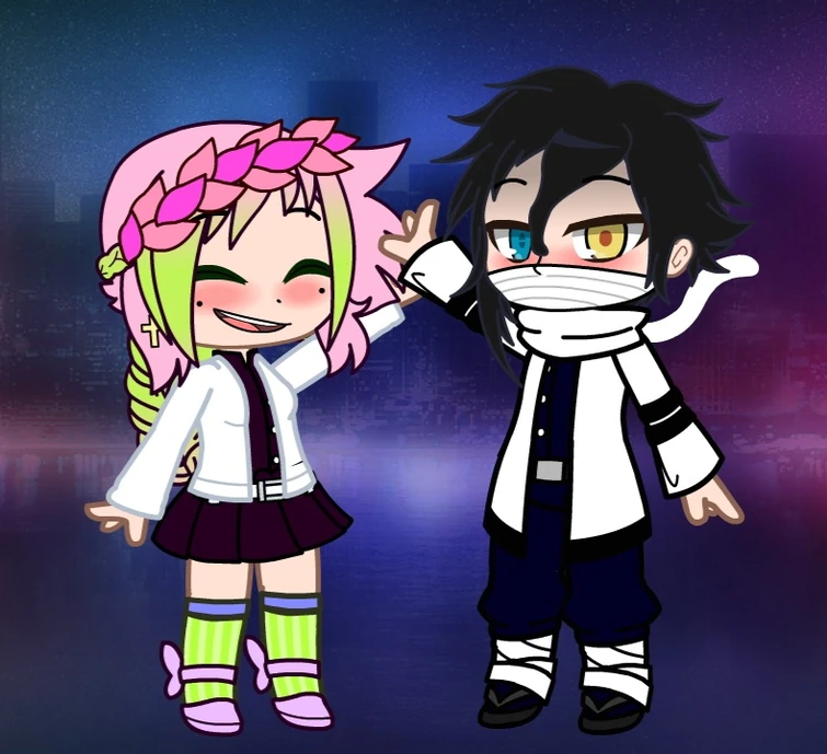 Aoi + Inosuke in Gacha 💙🩵 | Fandom