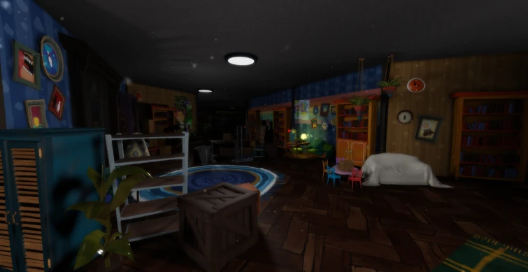 rainbow rooms variant 7 in hello neighbor artstyle but with more ...