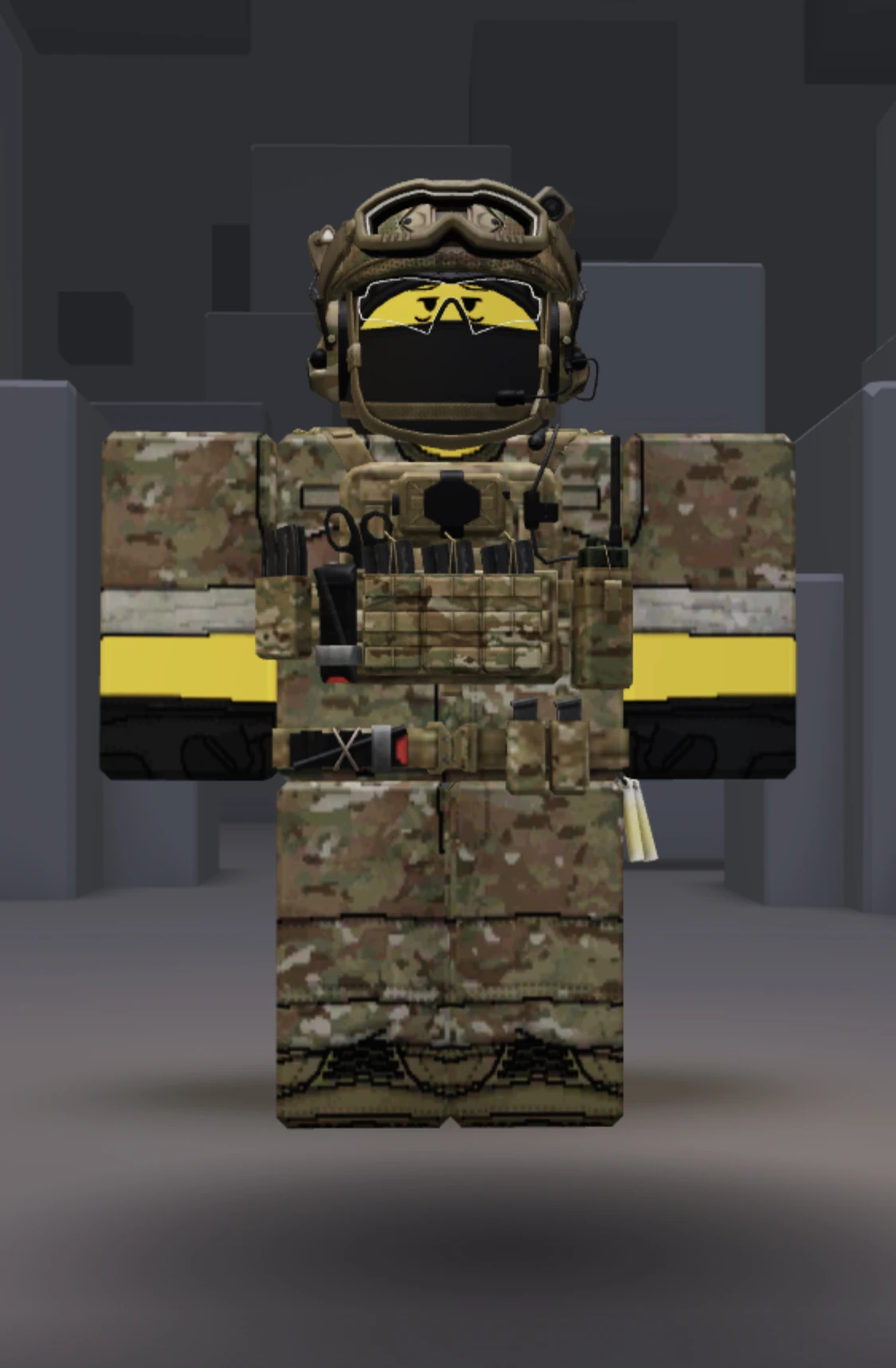 Quick screenshots I took of an updated 2030 Noobic Army soldier. | Fandom