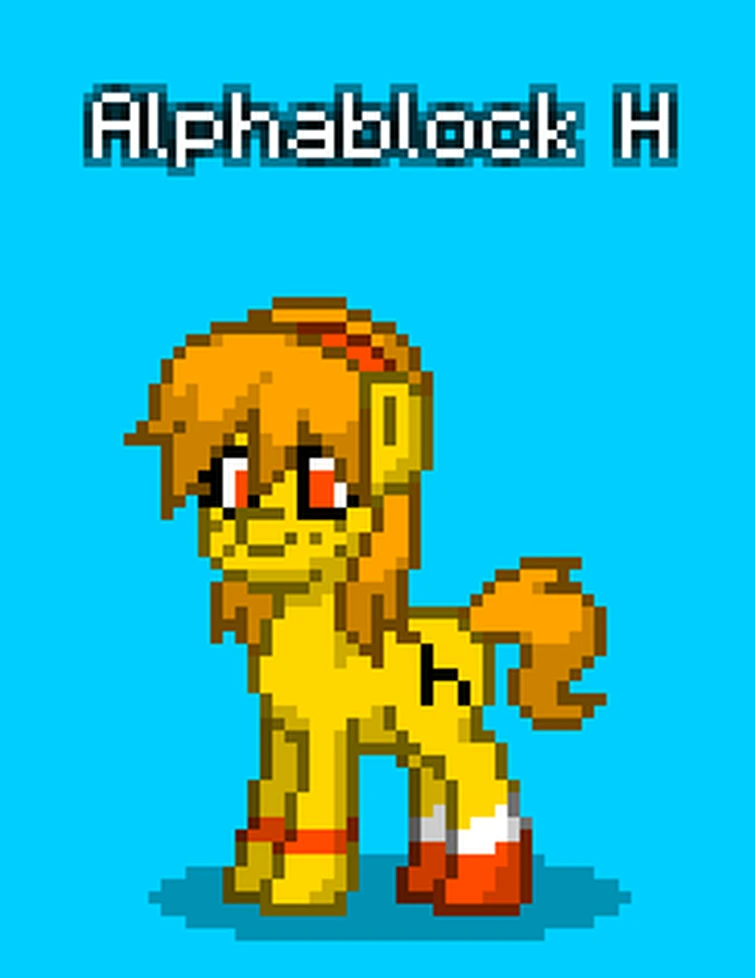 Alphablocks in Pony Town (Part 2) | Fandom
