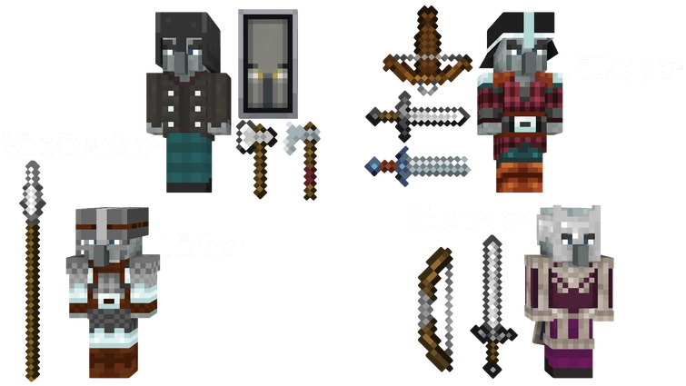 Render: Illager troops sheet | Fandom