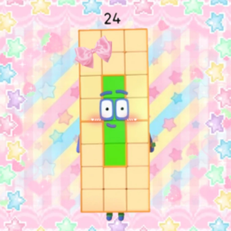 Numberblock 24 edit! ˶ᵔ ᵕ ᵔ˶ | Fandom