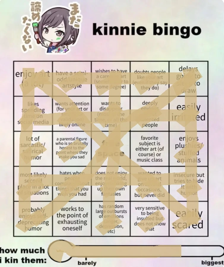 redid pjsk kin bingoes of the main characters | Fandom