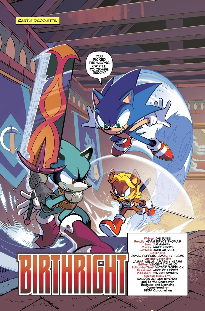 Guys, this the official Sonic Universe #95? | Fandom