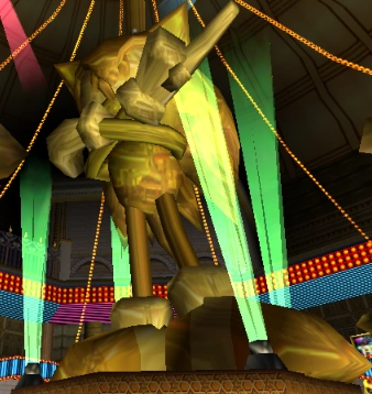 there is a new golden sonic statue in green hill | Fandom