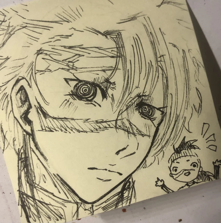 Silly sticky note drawings. | Fandom
