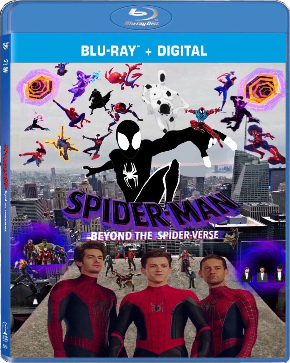 Take a first look at the DVD/Blu-Ray cover of "Spider-Man: Beyond The ...