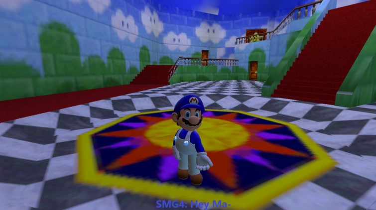 Mario Gets His Head Stuck In The Wall | Fandom