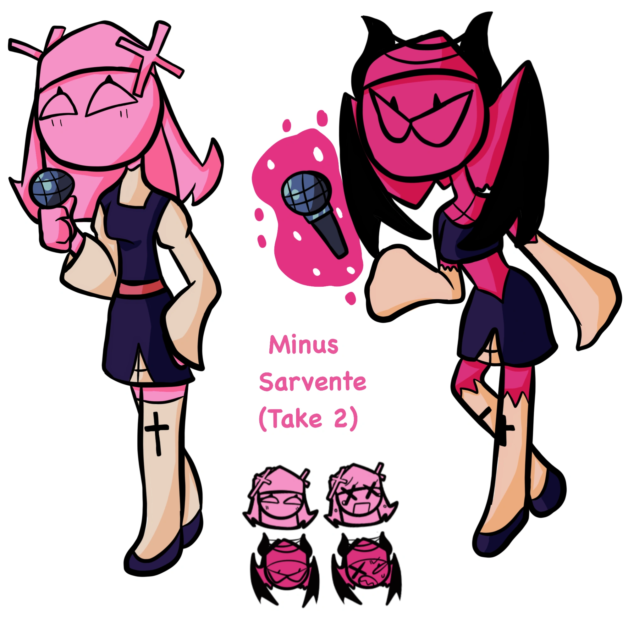 Take 2 of Minus Sarvente and Ruv I forgot to post yesterday | Fandom