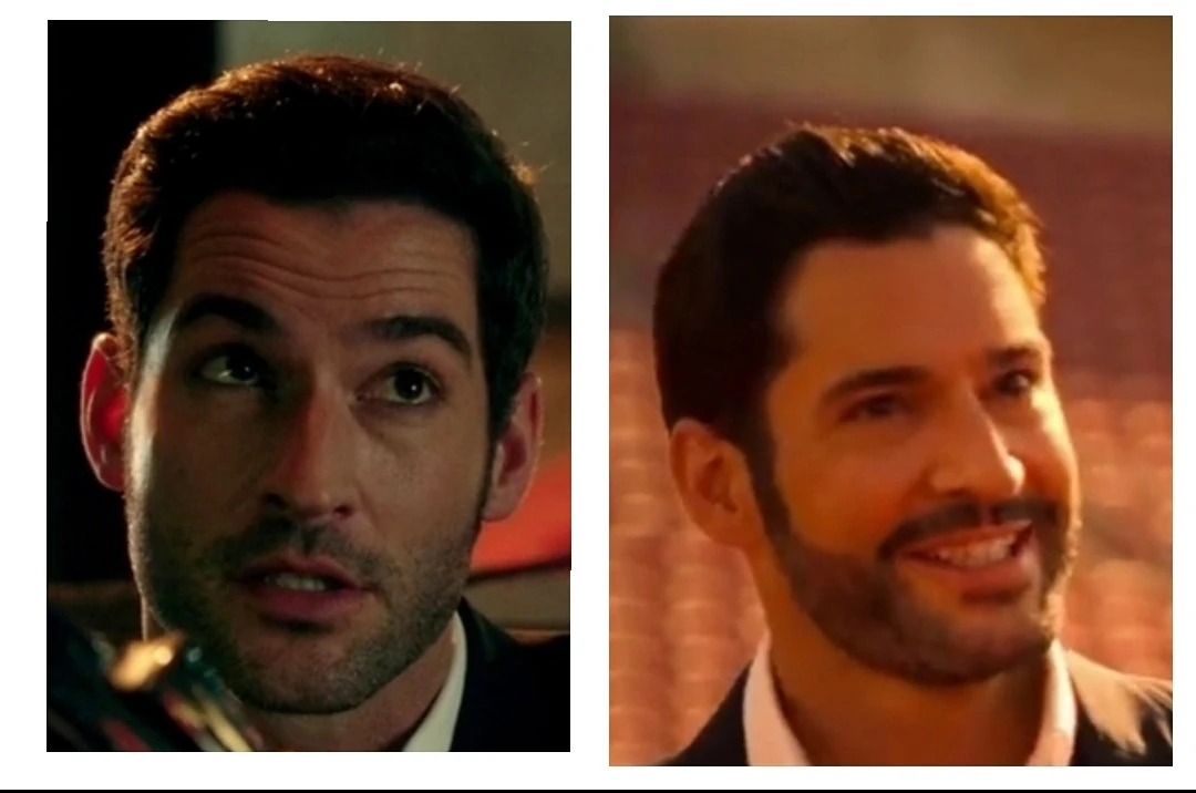 Lucifer in "Pilot" (1x1) Vs "A Chance At A Happy Ending" (5x16) | Fandom