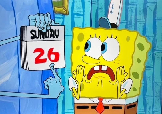 ITS THE DAY FROM THE SPONGEBOB EPISODE | Fandom