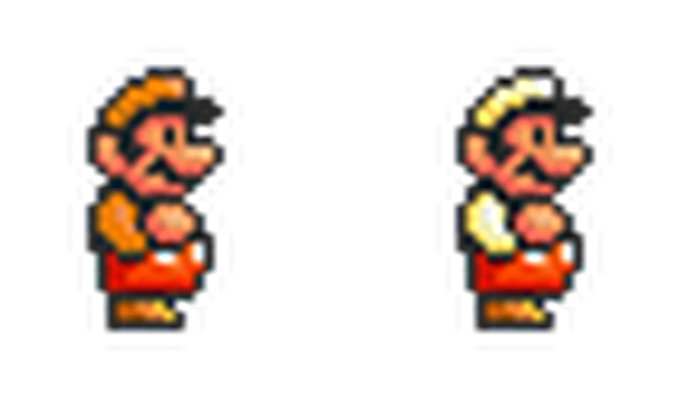 SMB3 Fire Mario had a mistake on Mario's sprite so I decided to do some ...