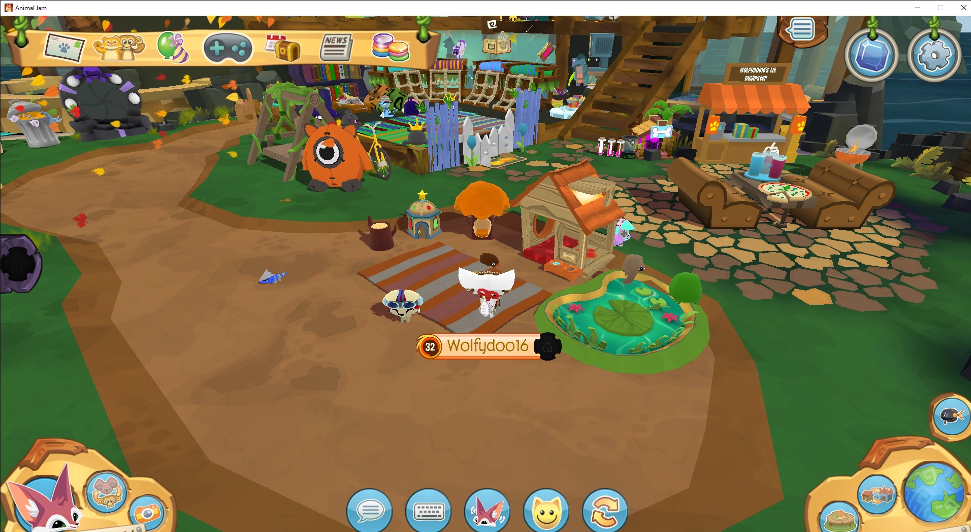 its not like i make a mini neighborhood out of mini stuff or anything ...