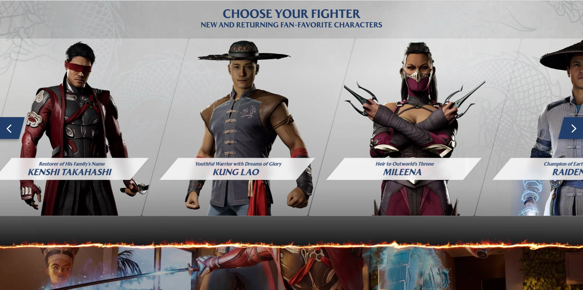 New Info on MK's website | Fandom