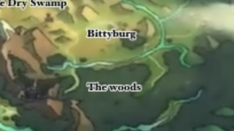 My guess of an Amphibia map | Fandom