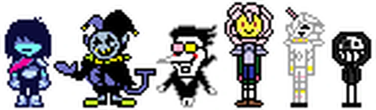 Fanmade chapter 3,4 and 5 deltarune secret bosses I made | Fandom