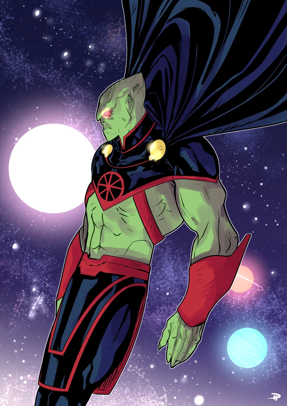 Who does the Martian Manhunter scale too? | Fandom