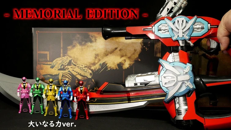 Gokaiger Memorial Edition Saber and Gun -- in hand look | Fandom