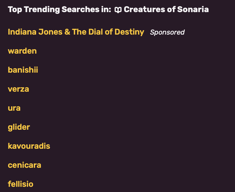 My favorite creature, Indiana Jones! | Fandom